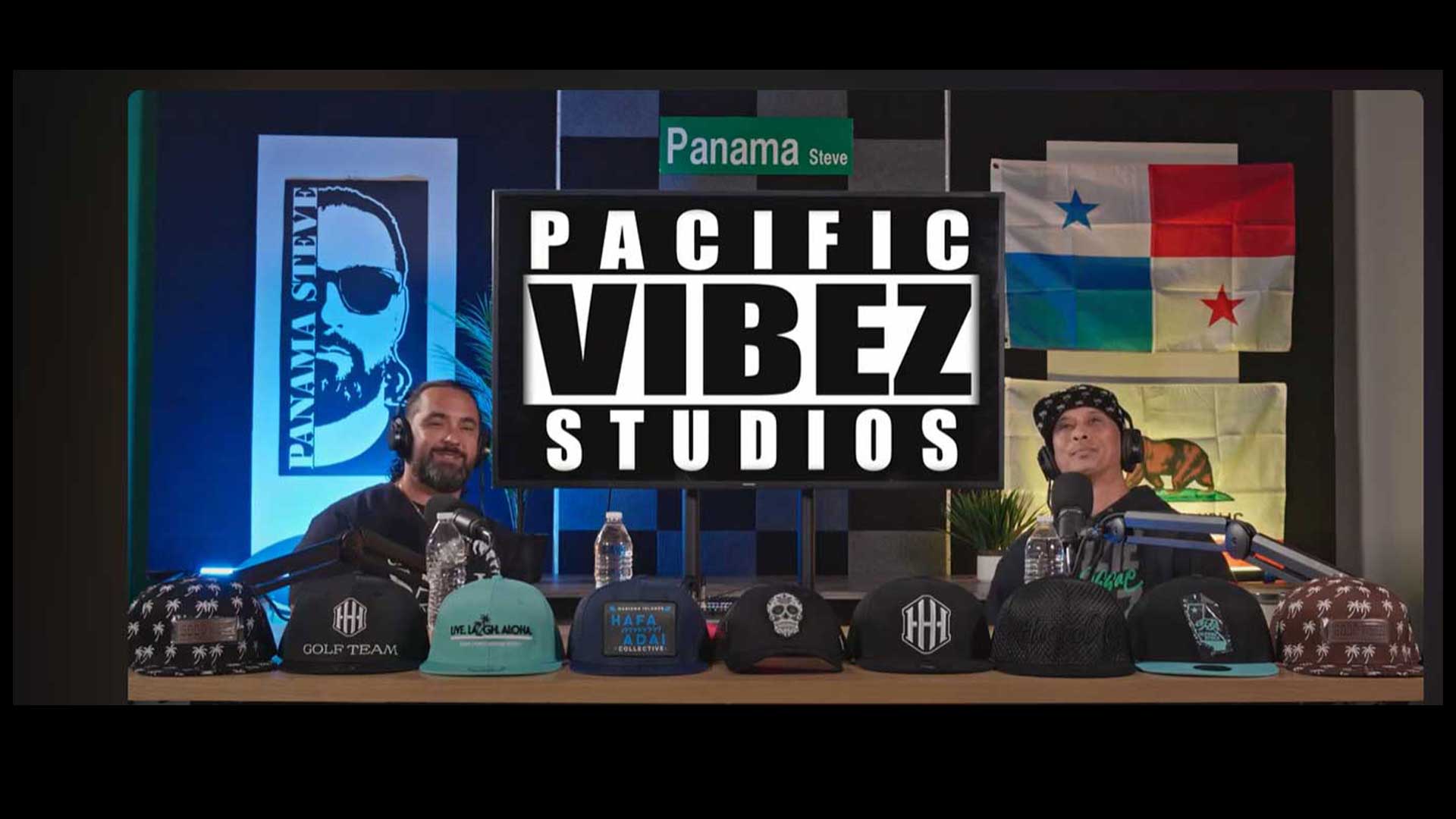 Pacific Vibez Studios with Panama Steve – HOT HEADZ